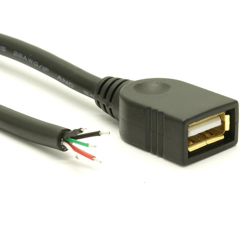 USB 2.0 Cable to Cut End