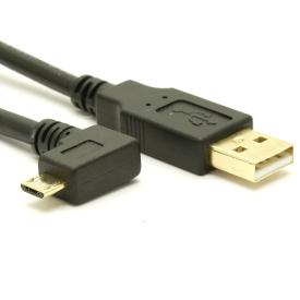 USB Micro B Cable - Right Angle