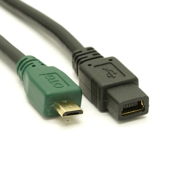Ultra Thin - USB Micro-B to Mini-B Cable