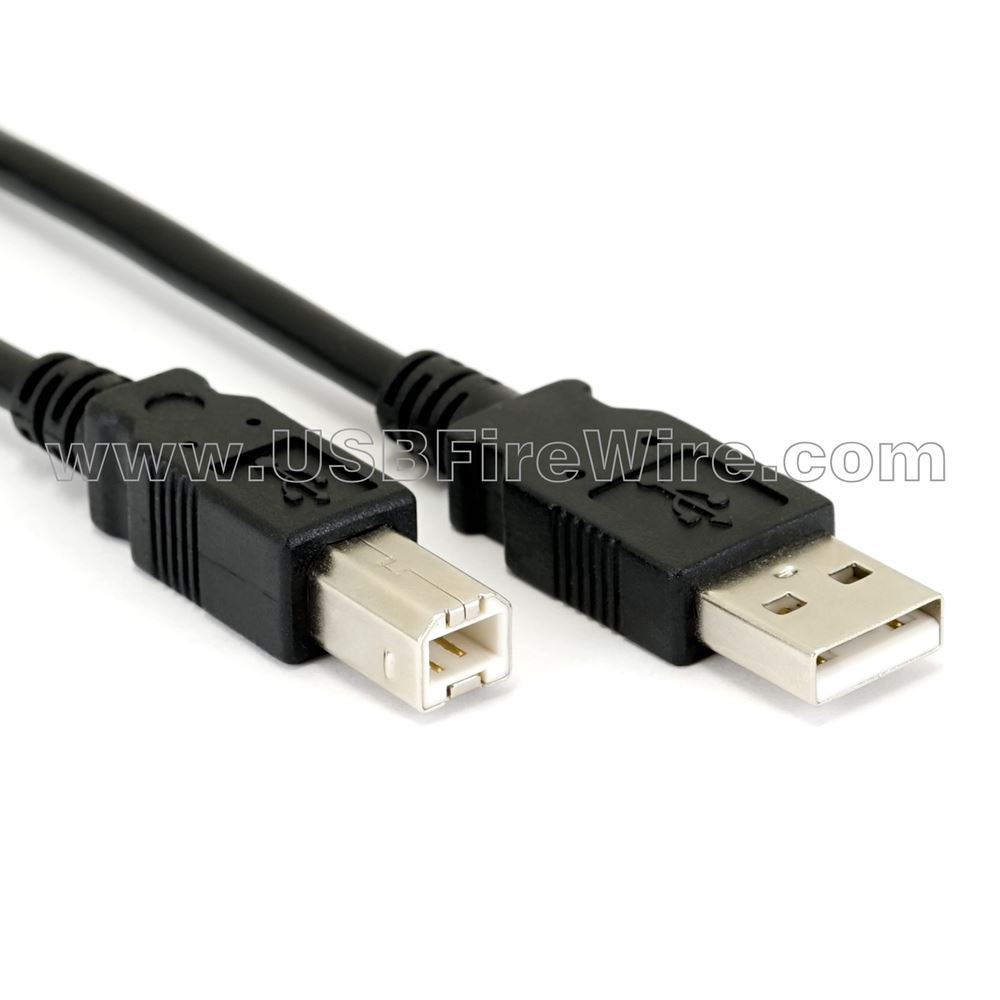 USB Right Angle USB A to B - 877.522.3779 - USBFireWire.com